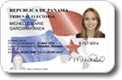 Panamá: Cédula de identidad.